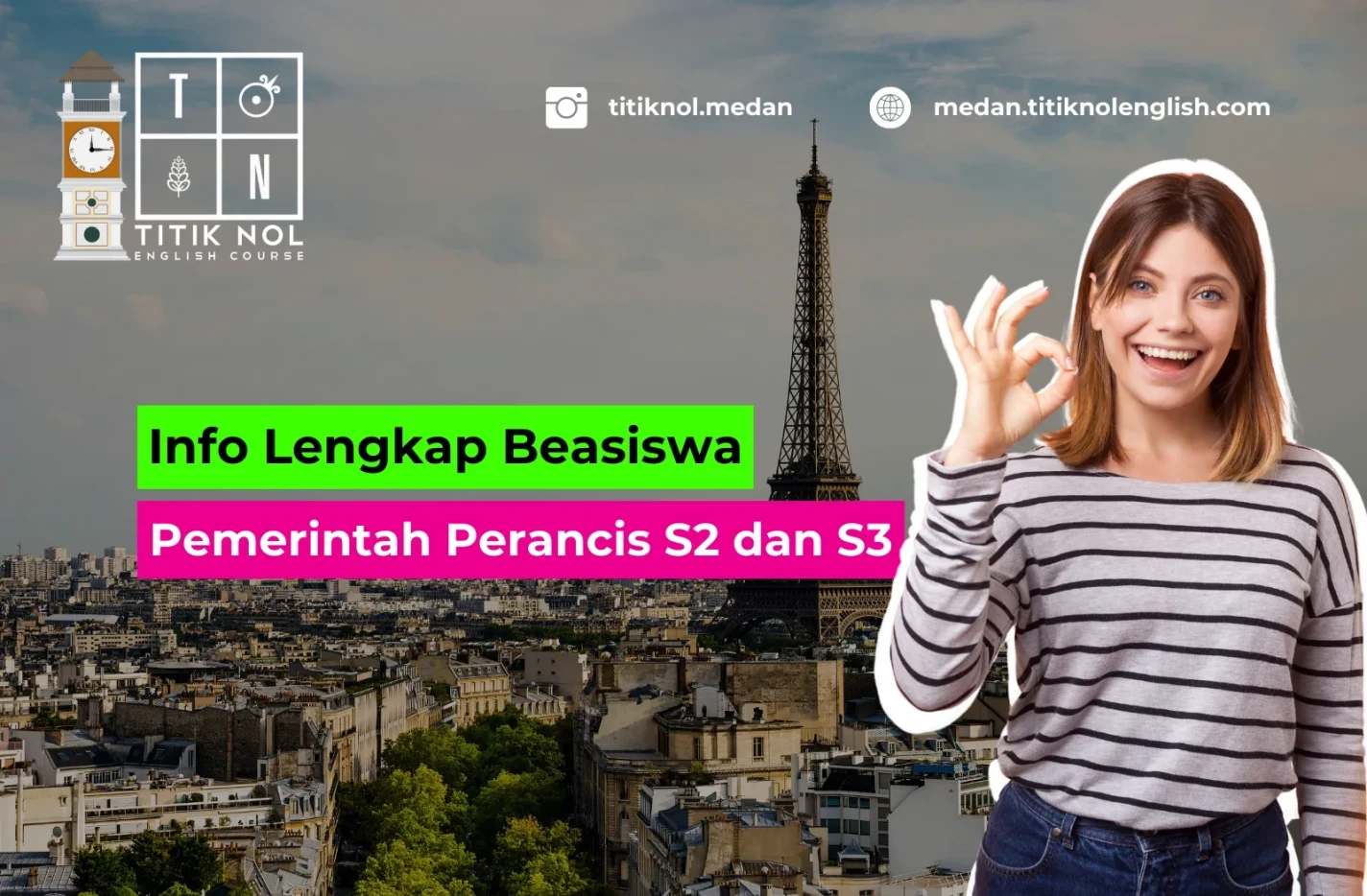 Info Lengkap Beasiswa Pemerintah Perancis S2 dan S3