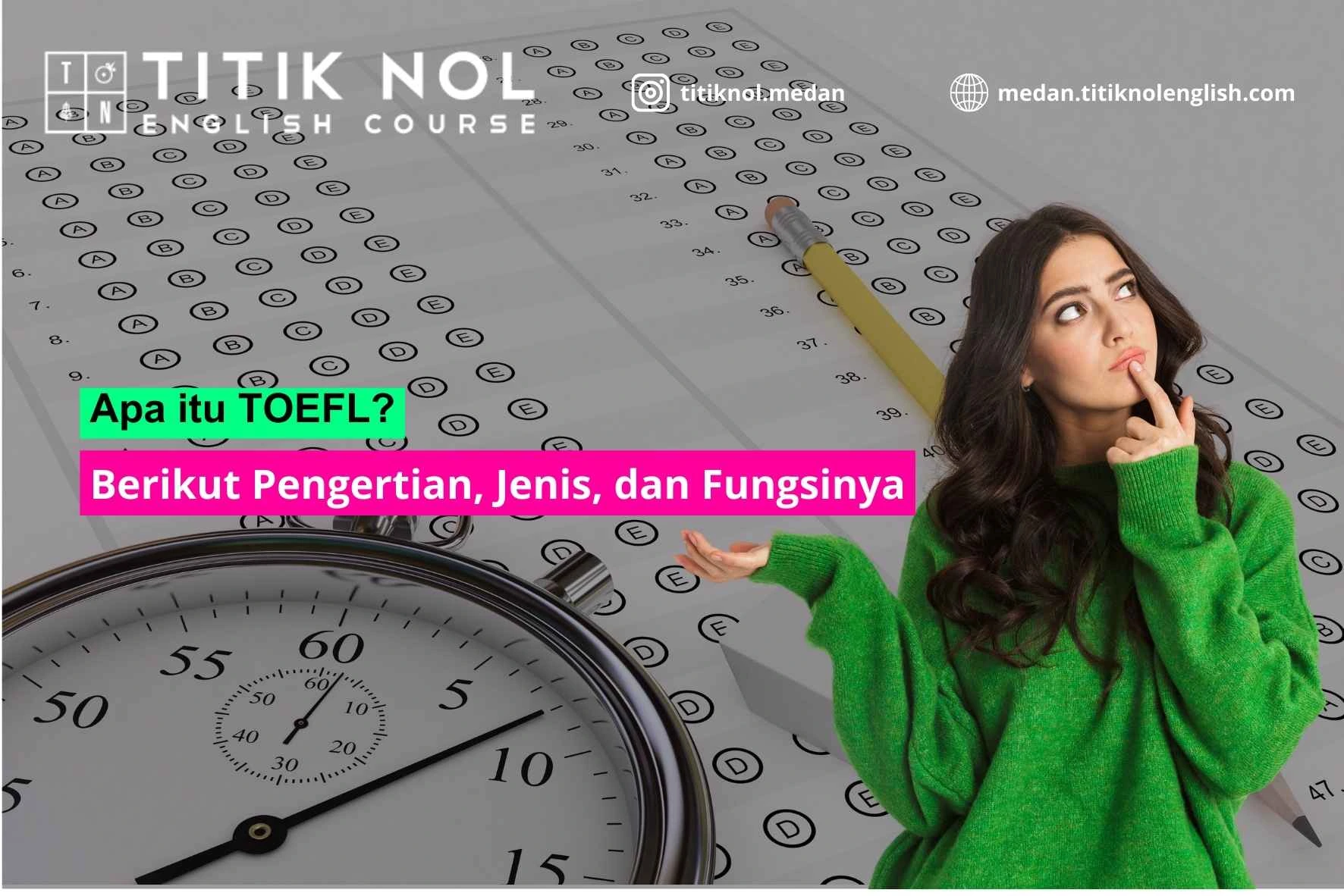 Apa itu TOEFL? Berikut Pengertian, Jenis, dan Fungsinya