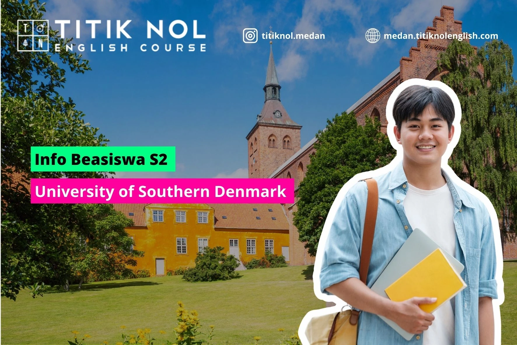 Info Lengkap Beasiswa S2 University of Southern Denmark